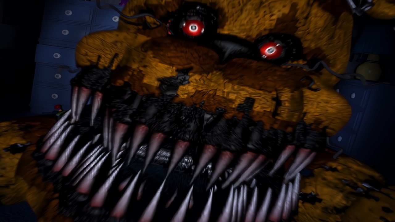 Can I Survive Night 5 in FNAF4?! - YouTube