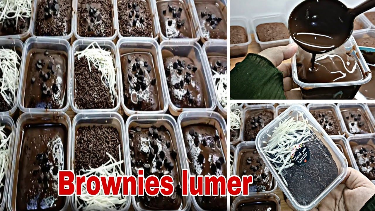 Begini caraku membuat Pesanan Brownies lumer cup untuk Jumat berkah ...