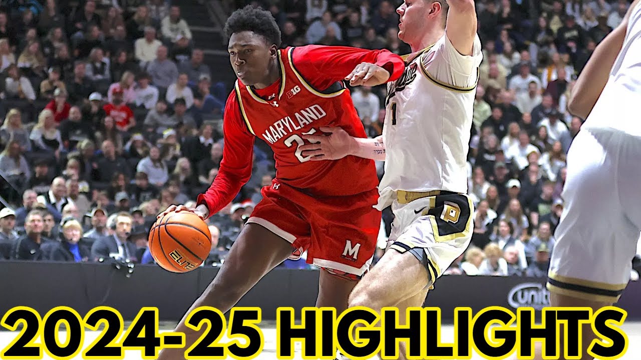 Derik Queen - Maryland Highlights 2025 - YouTube