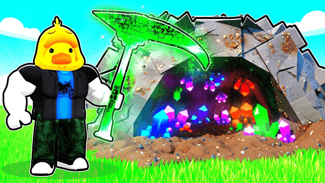 I Spent $98,219 Unlocking STRONGEST PICKAXE in Roblox Dig Legends - YouTube