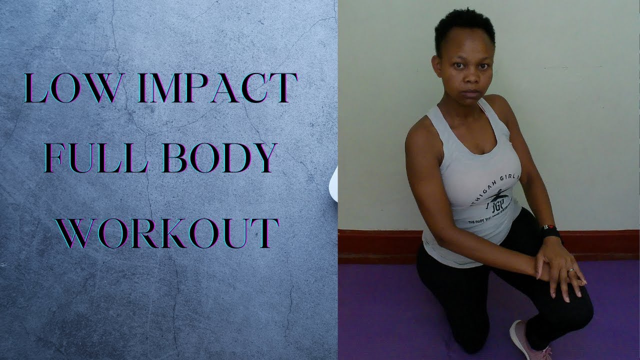 LOW IMPACT FULL BODY WORKOUT - YouTube