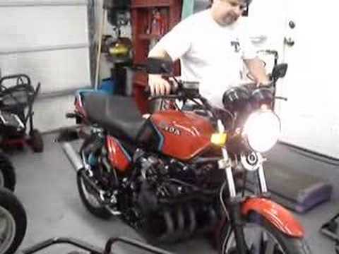 Honda CBX Six Cylinder - YouTube