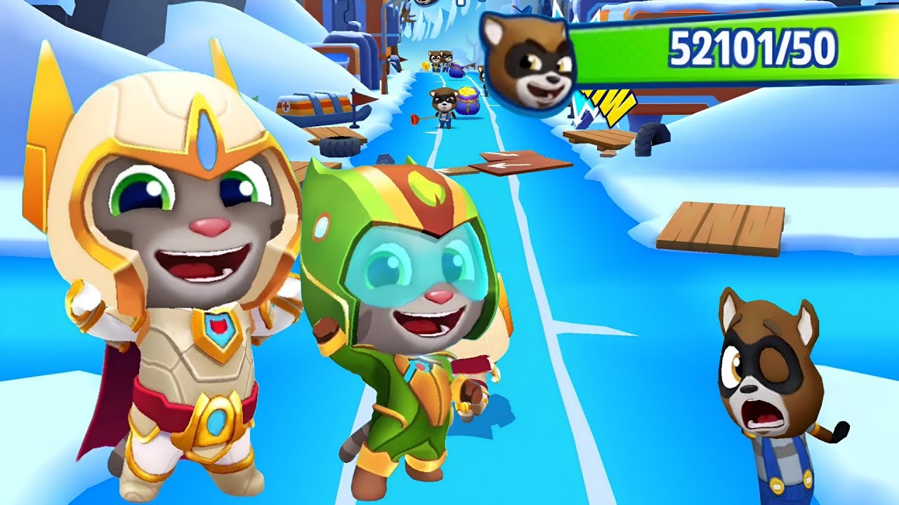 Talking Tom Hero Dash - Tom - Full screen - Mission Gameplay, Android ...