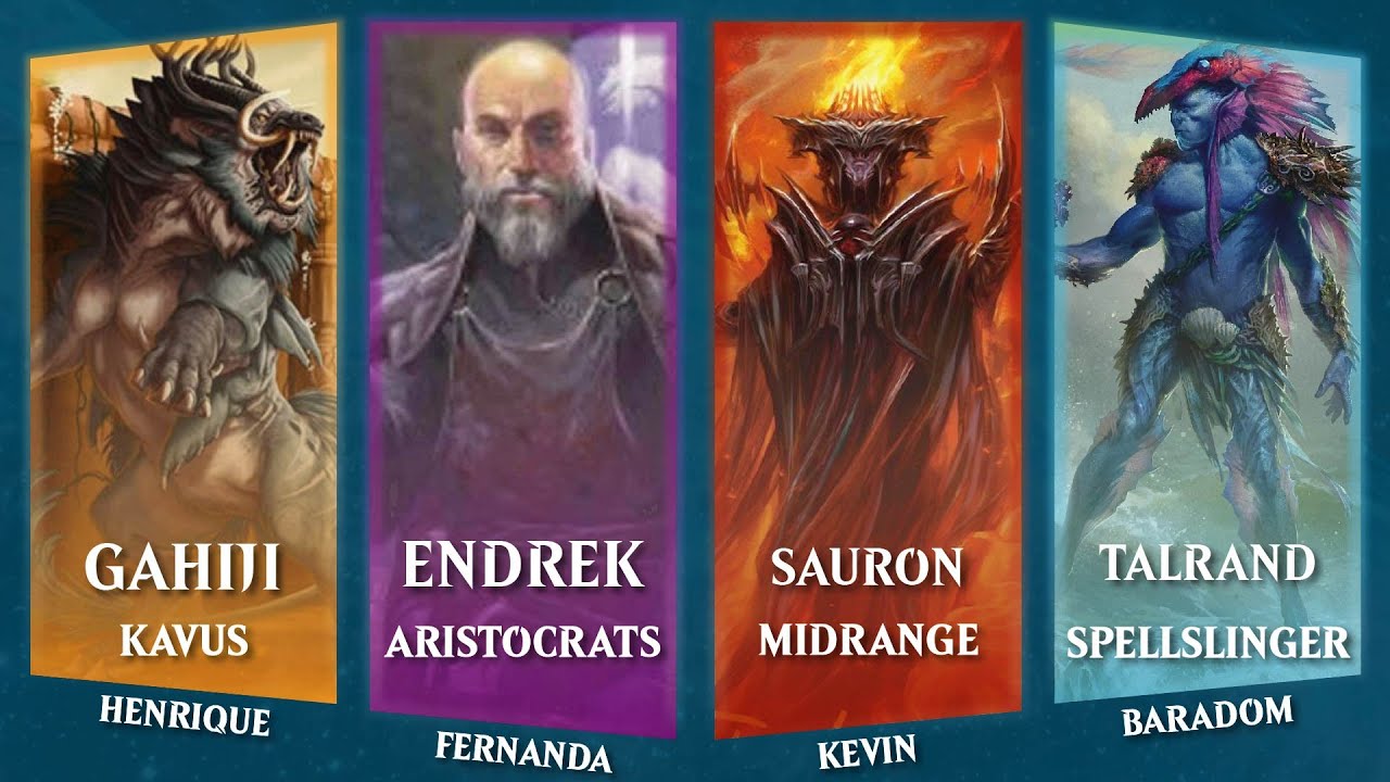 Gahiji x Endrek x Sauron x Talrand | COMMANDER MESÃO 187 - YouTube