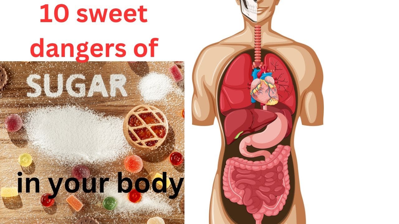 10 sweet dangers of sugar in your body #sugar #effectsofsugar - YouTube