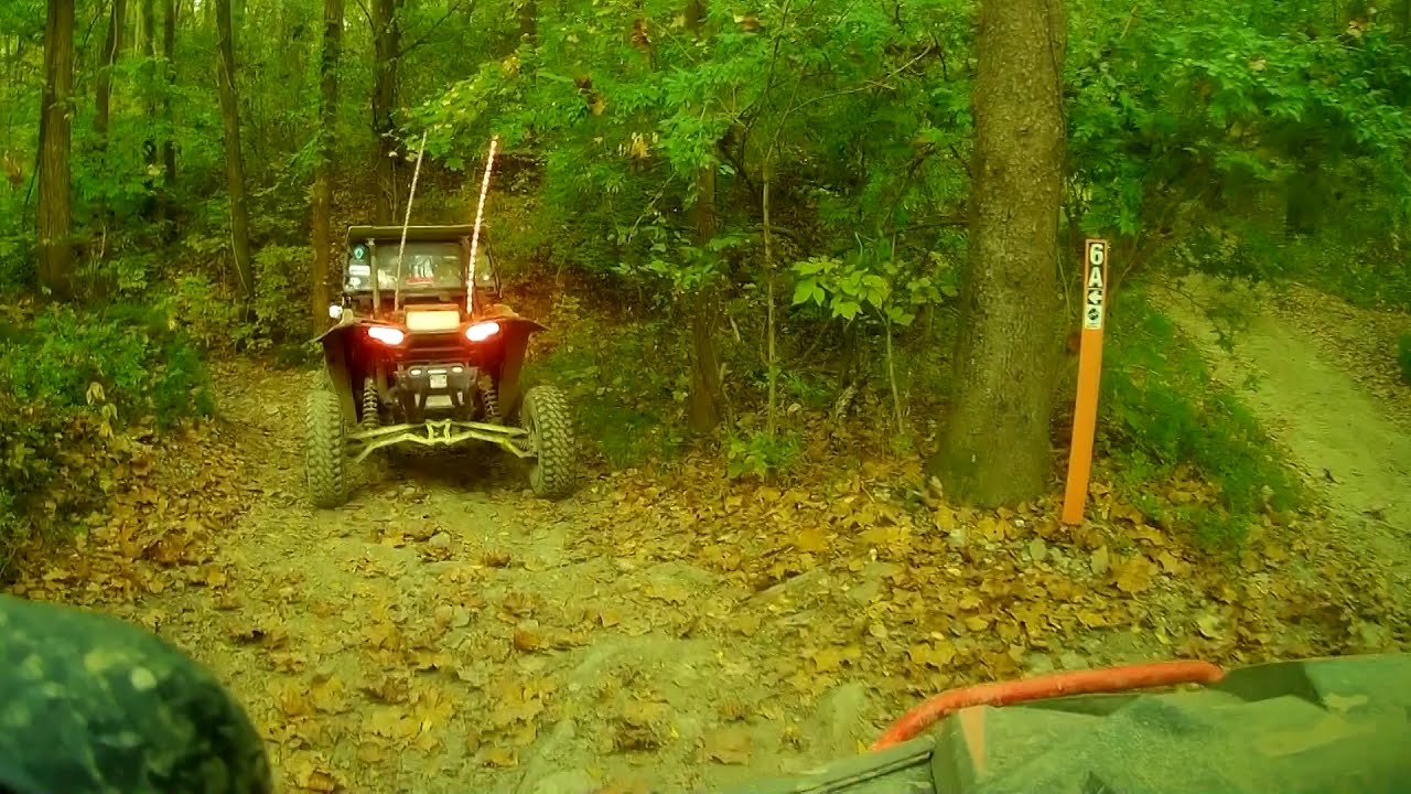 Interlake SRA, Lynnville IN, Black Trails 6, 6A, 6B, RZR XP4 1000, RZR ...
