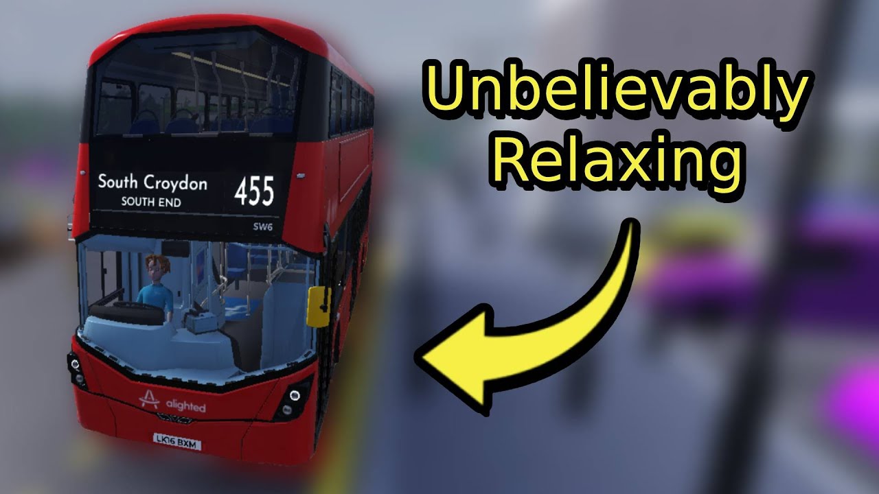 🚍 Unbelievably Relaxing ASMR! Smooth Route 455 to South Croydon South ...
