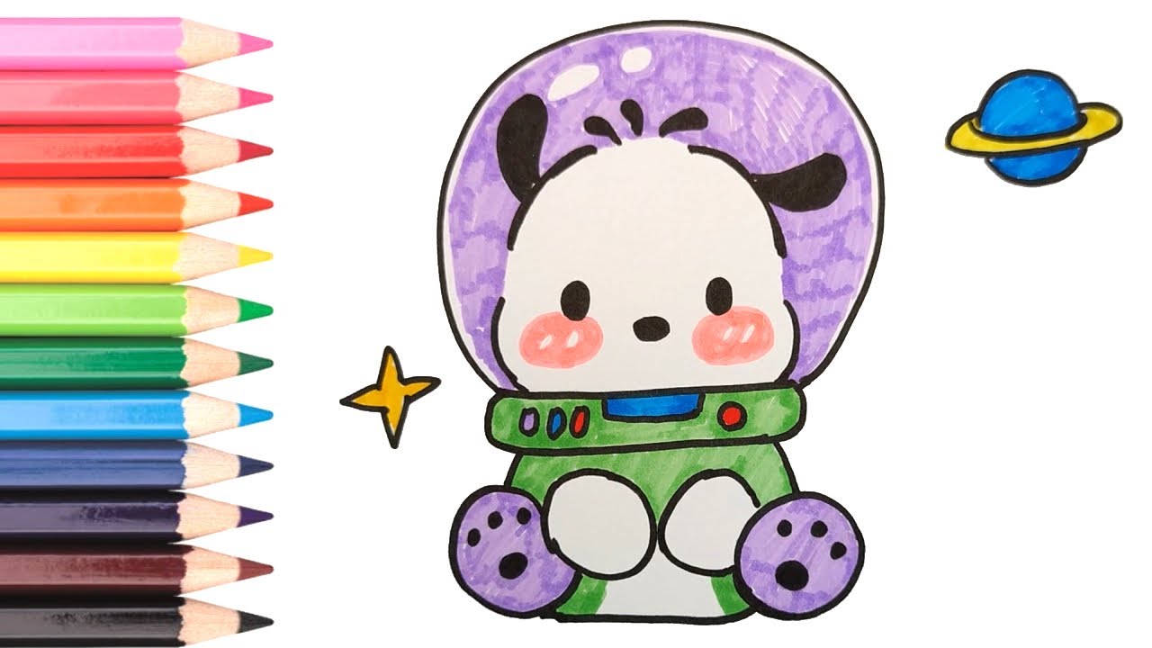 🖌️How to Draw Pochacco ️Step by Step Tutorial🎨 - YouTube