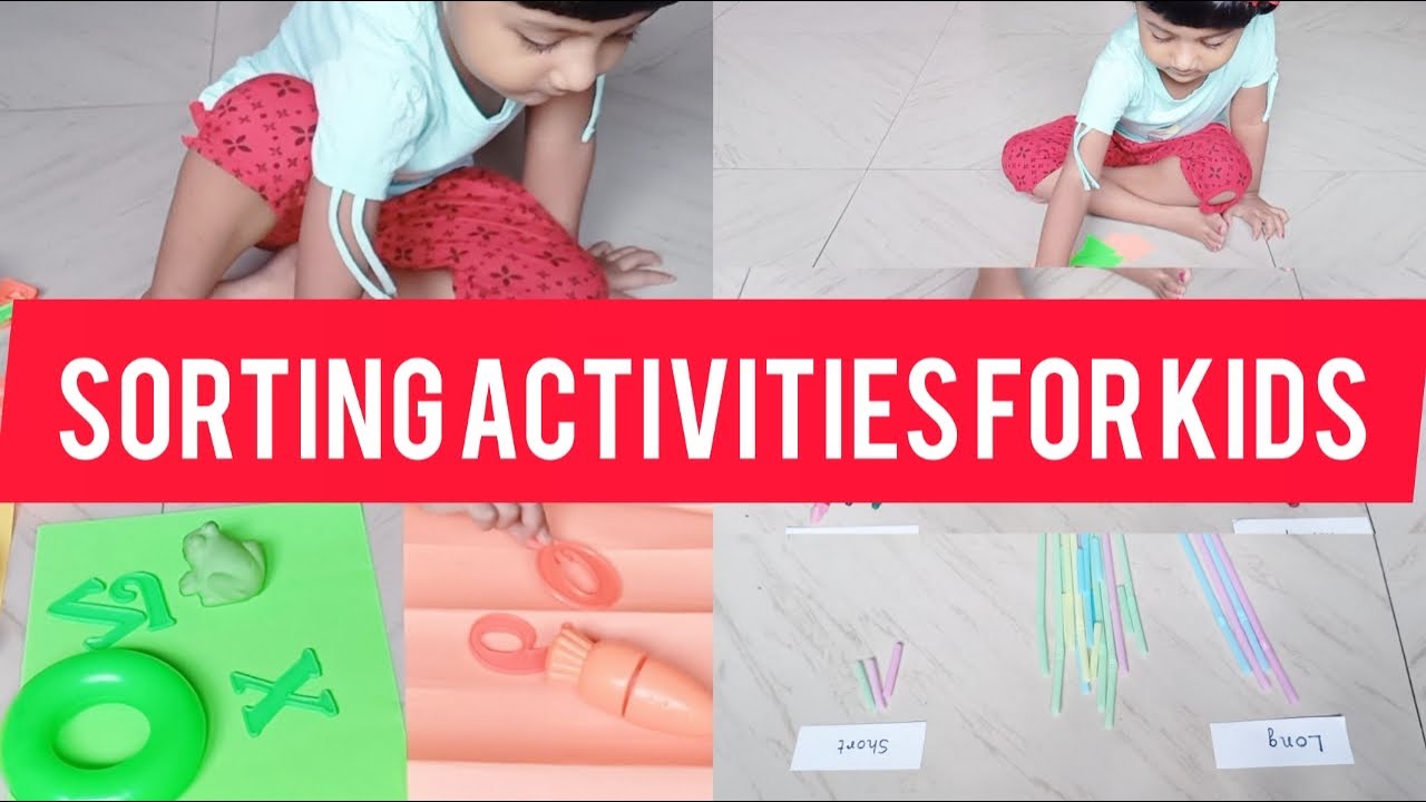 Sorting Activities for 2-3 years old kids || - YouTube