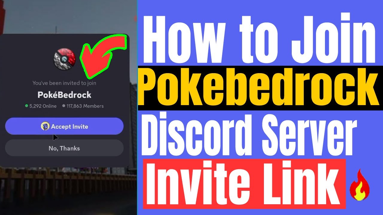 How to Join Pokebedrock Discord Server Invite Link - YouTube