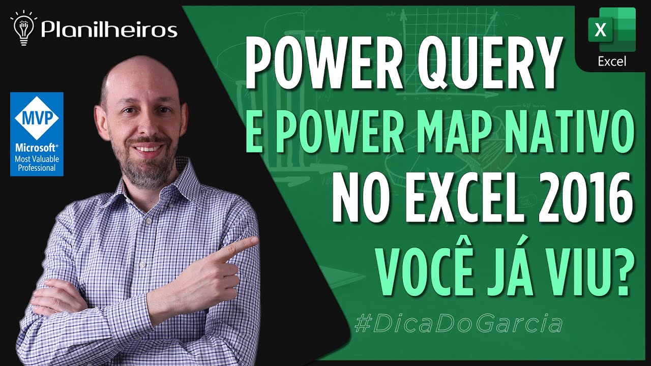 EXCEL 2016 - NOVIDADES (Power Query e Power Map nativos / 6 novos ...