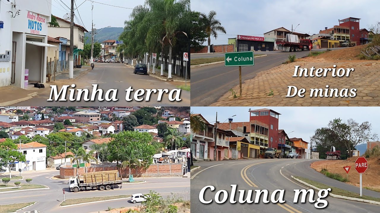 TREVO / MINHA TERRA , CIDADE DE COLUNA MINAS GERAIS ( HOJE) - YouTube