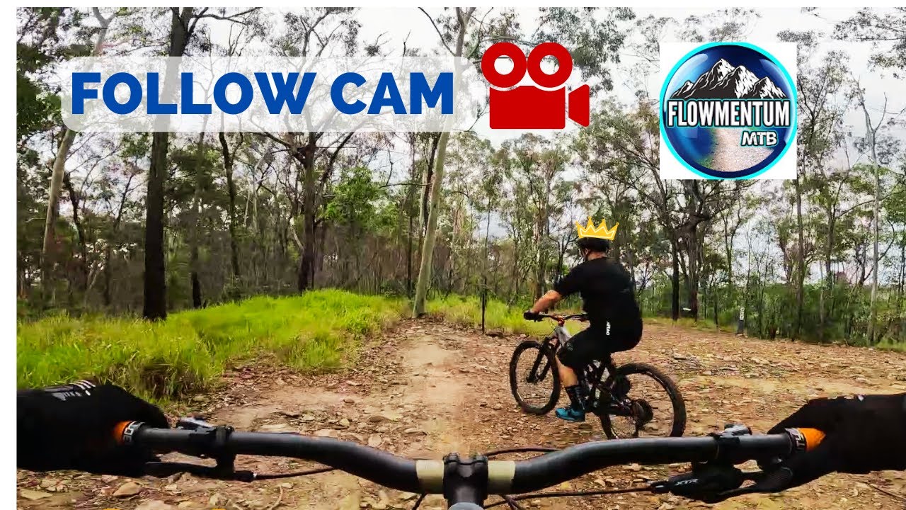 Follow Cam with the KING OF NERANG Flowmentum MTB - YouTube