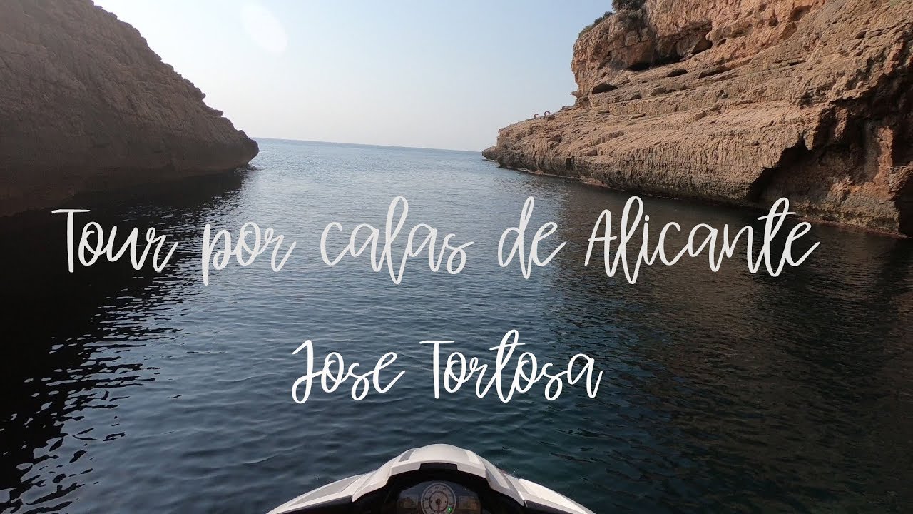 Tour por las calas de Alicante - YouTube