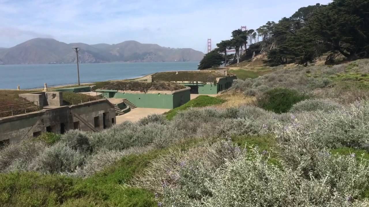 Gun turret defenses in SF Bay - YouTube