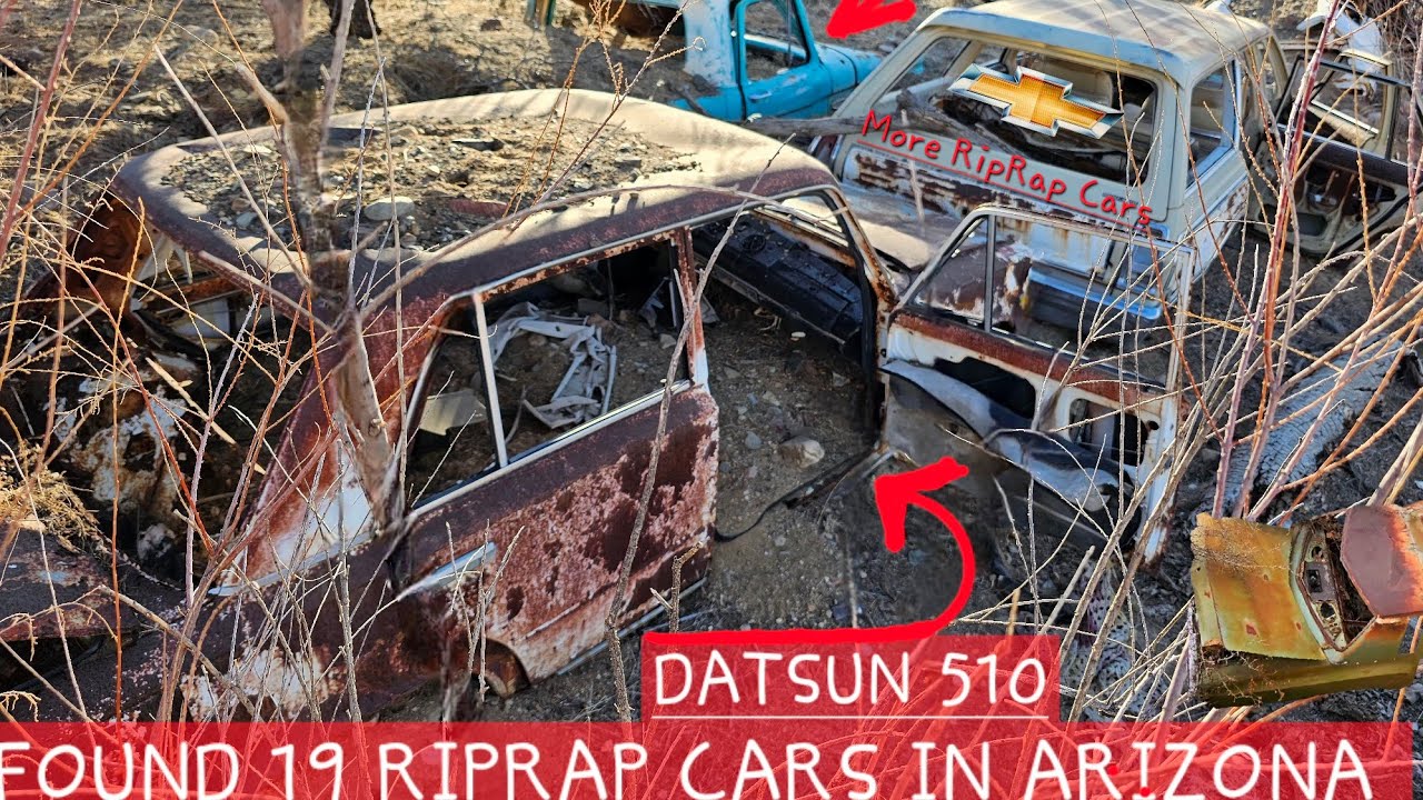 Found 21 Classic RipRap Cars Long Forgotten To The Sands. - YouTube