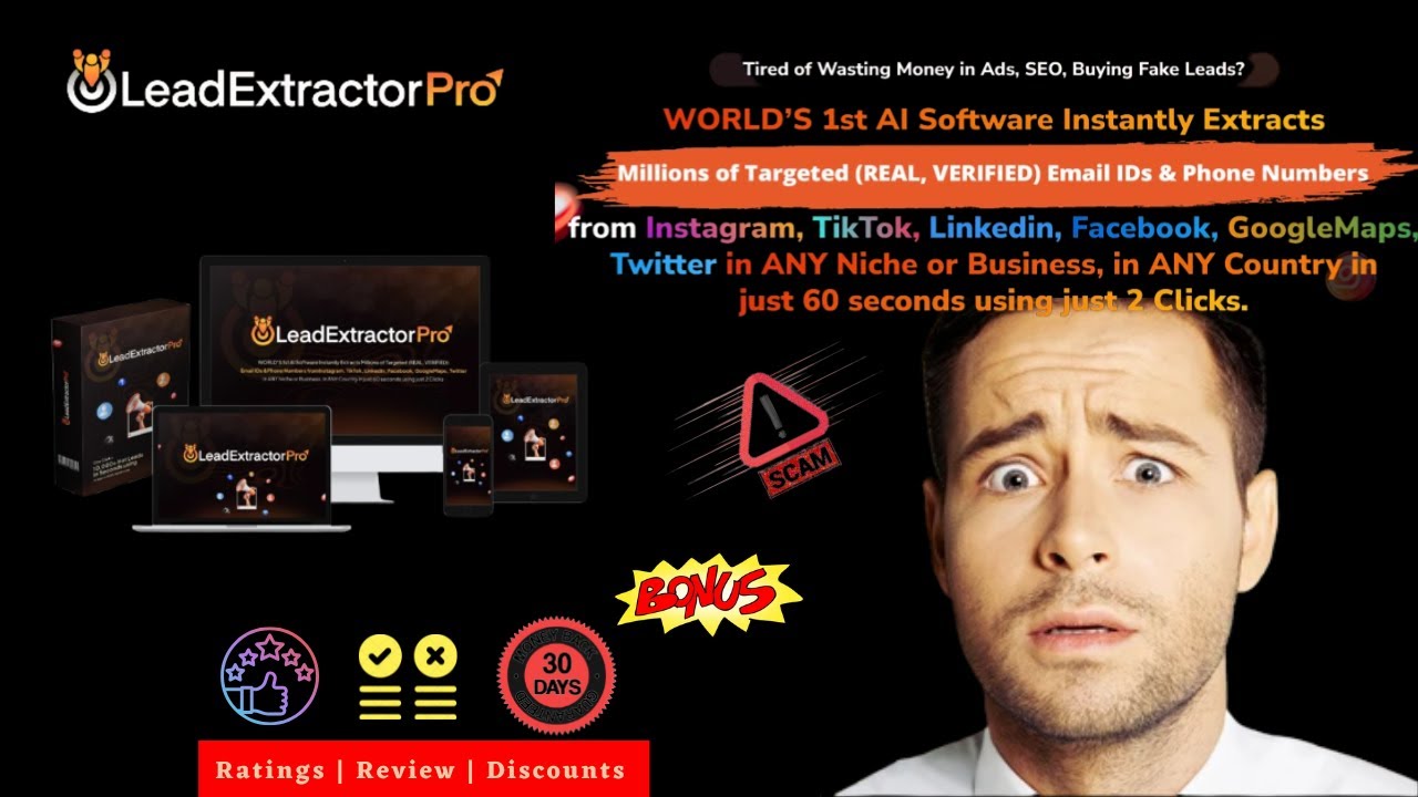 Lead Extractor pro review is it worth buying?? - YouTube