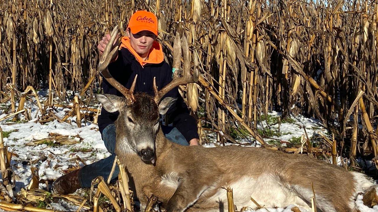 Opening Day of The 2021 Michigan Rifle Season! BIG BUCK DOWN!! - YouTube