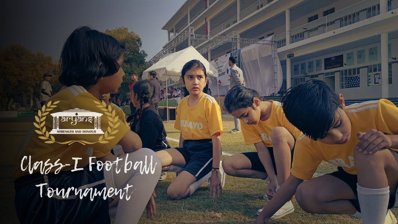 Intra-Class Football Tournament | Class-I | The Aryans' School | Part - 2 - YouTube