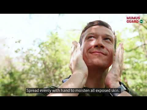 Mumus Guard Plus - How to use mosquito and tick repellent icaridin picaridin safe repellent