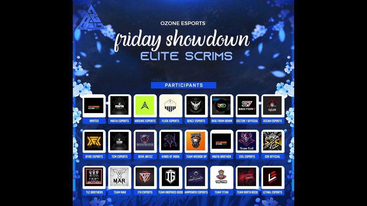 FRIDAY SHOWDOWN PRESENTED BY OZONE ESPORTS - YouTube