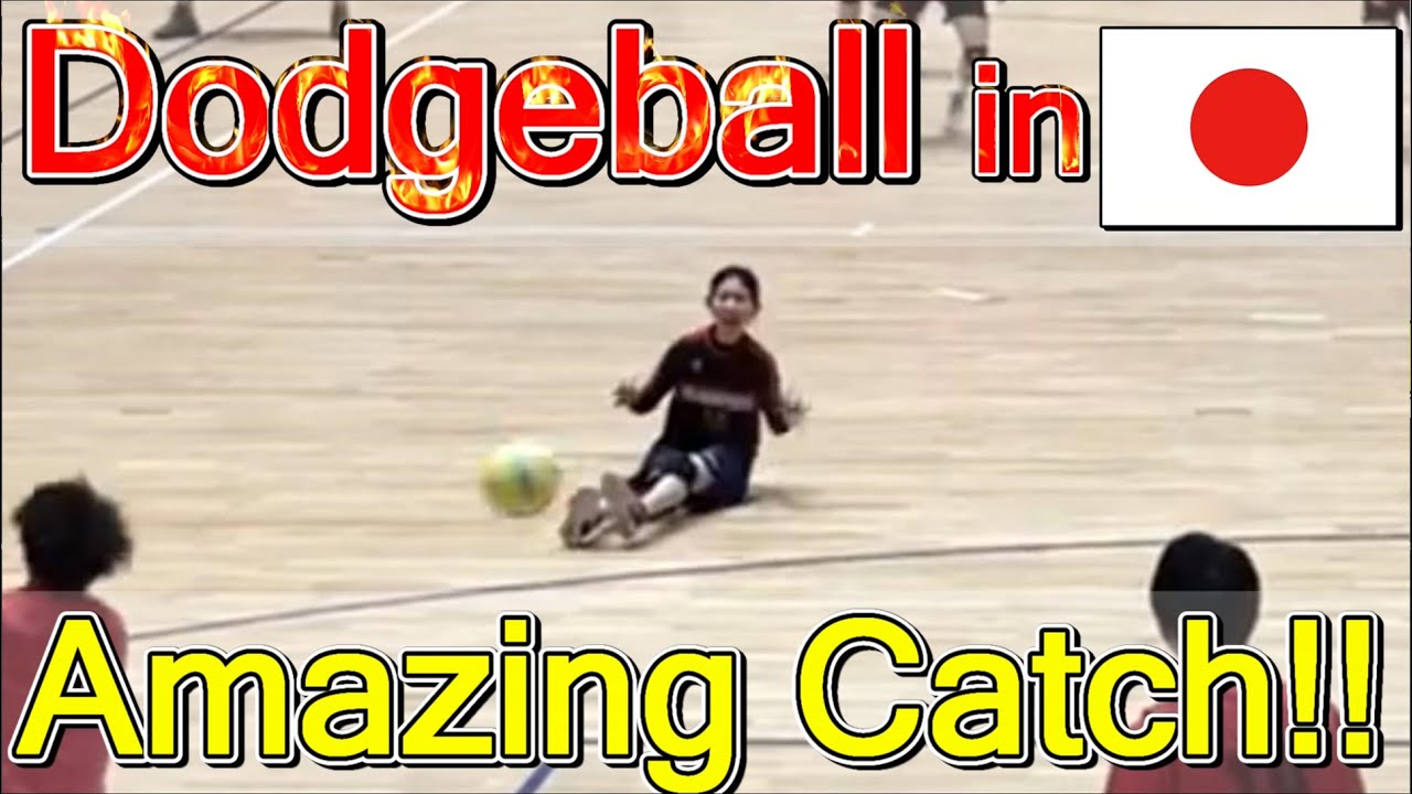 What a Catch!!!!!! #Dodgeball in Japan Amazing clips -3 - YouTube