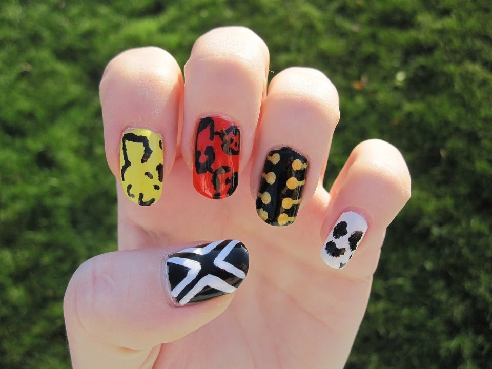Kpop: 2NE1 - Missing You nail art - YouTube