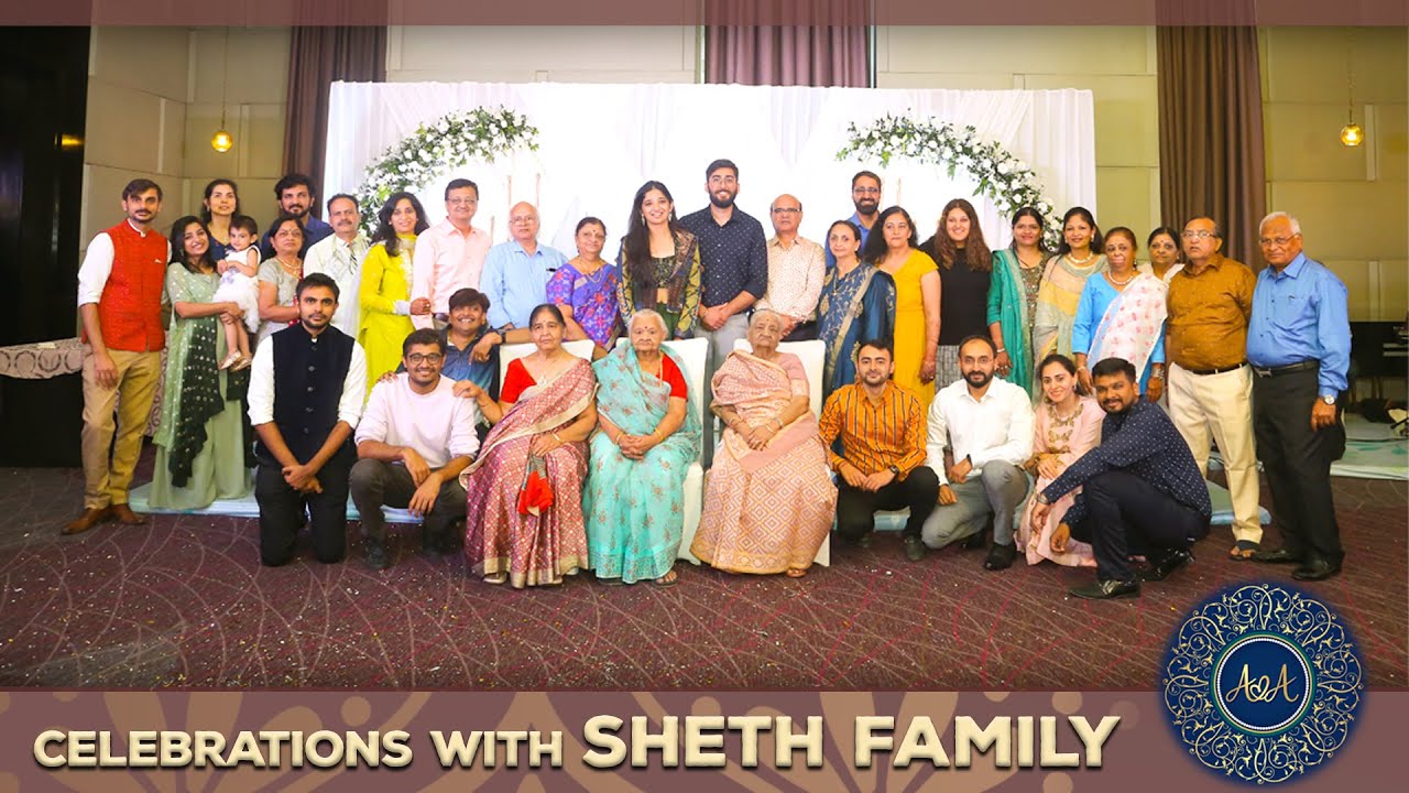 Anushri+AMit - Celebrations with Sheth Family - YouTube