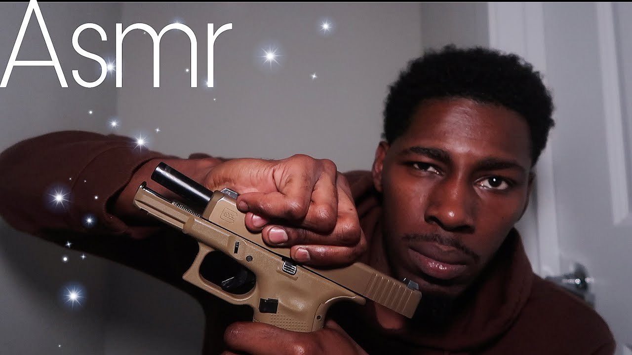 ASMR| Gun Dealer cleaning role-play😴🧠🔫 - YouTube