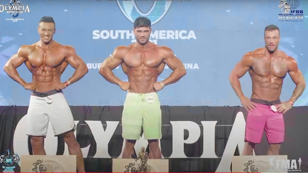 MEN´S PHYSIQUE OPEN OVERALL - Mr. OLYMPIA AMATEUR SOUTH AMERICA - YouTube