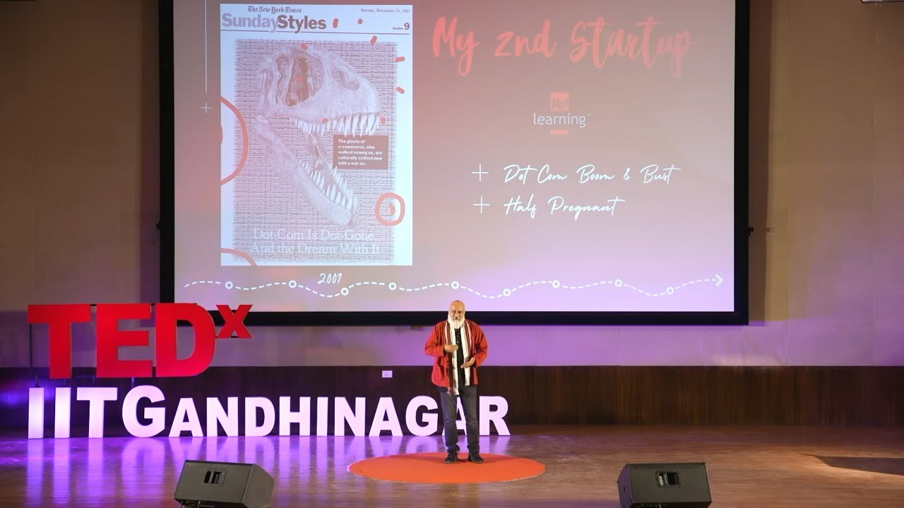 Startup Odyssey: My Experiments with Entrepreneurship | Anil Chhikara | TEDxIITGandhinagar - YouTube