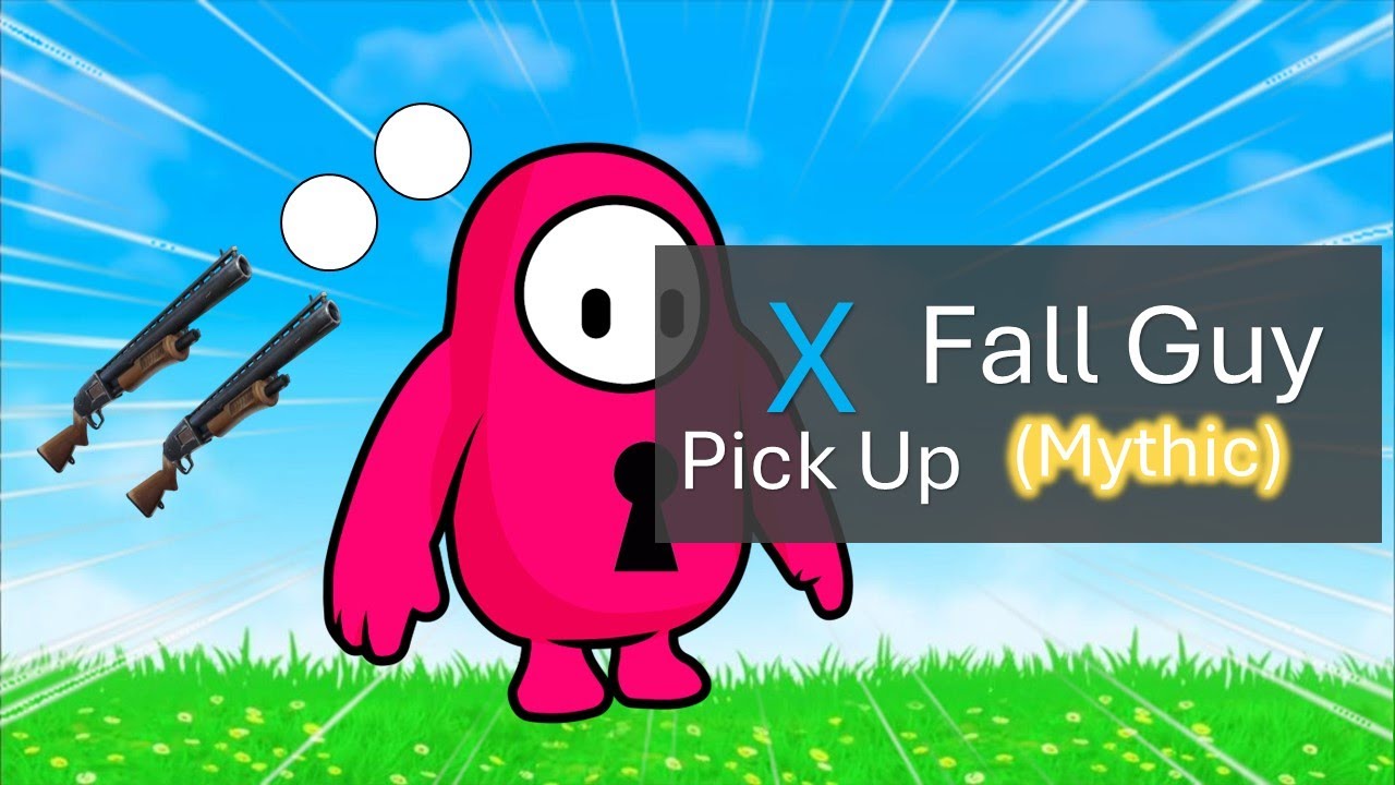 Fortnite but Fall guys Chests Decide my Loot! - YouTube