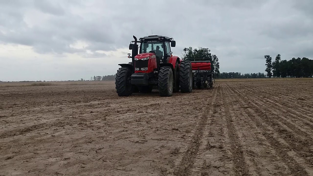 Demonstração MF7722 / Plantadeira MF713 - YouTube