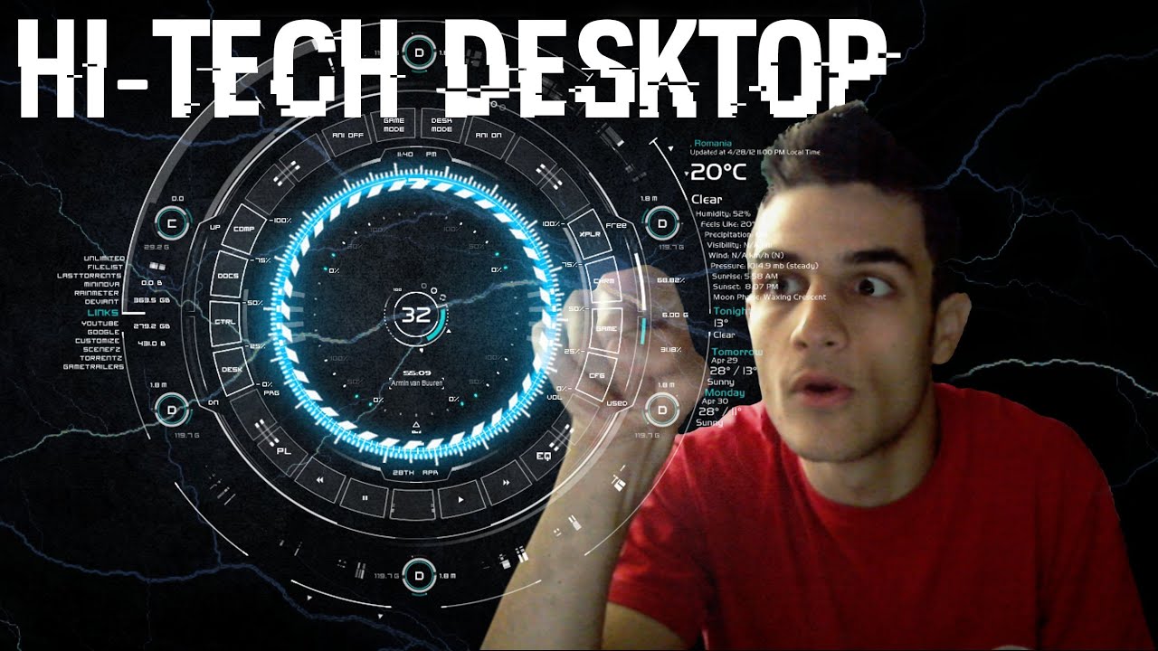 Πως να κάνετε το desktop σας... Hi-Tech! (Tutorial #23) - YouTube
