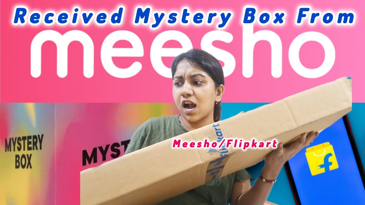 Unboxing the Meesho Mystery Box! 📦 What's Inside? 🗃🫡🤯||living alone ...