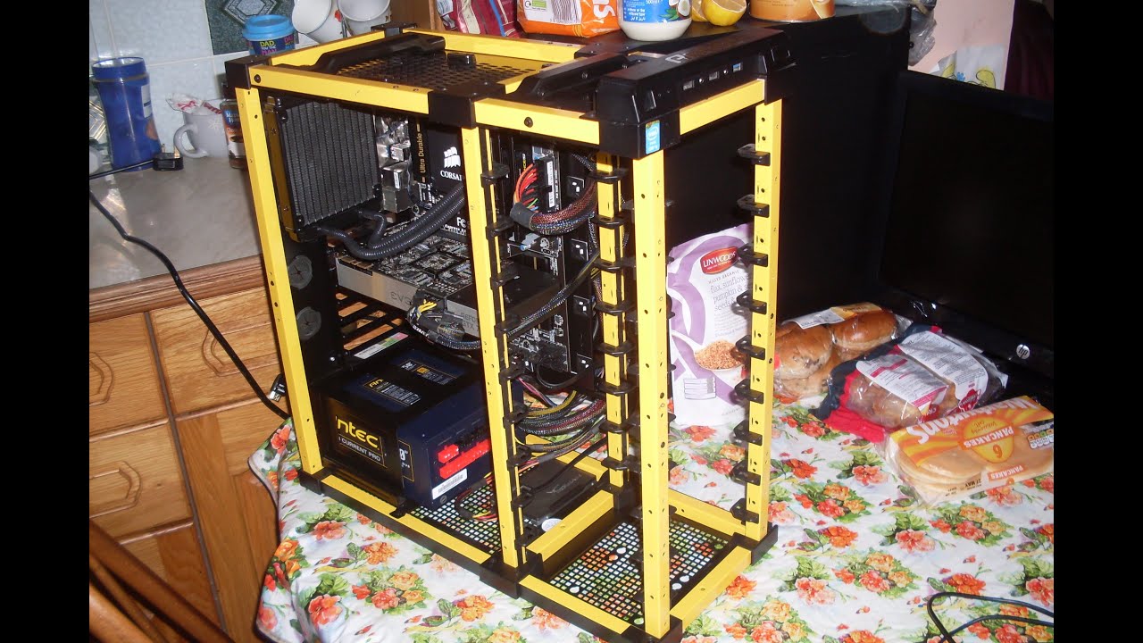 Building An Open Frame Gaming PC - With 4th Gen intel Core i5 + Nvidia ...