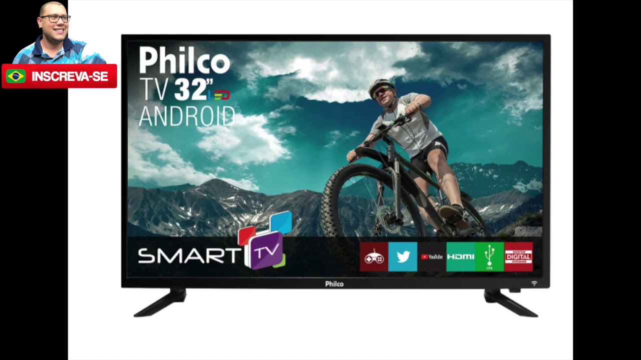 Smart TV Philco Android Led 32 PTV32N87SA Bivolt - YouTube