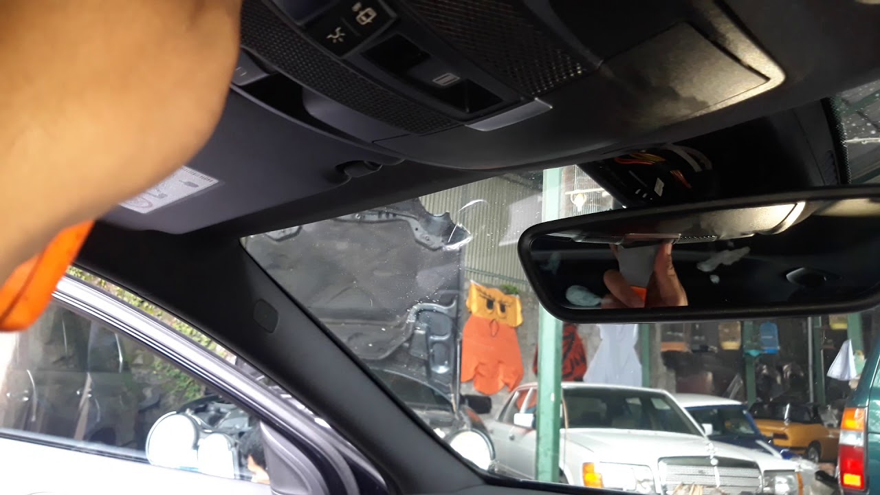 Remove overhead control panel Mercedes Benz w156 GLA 200 | switch ...