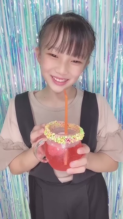 いちごグミとナーズロープで映えドリンク作って飲んでみた結果…衝撃の事実!笑 Shorts Youtube