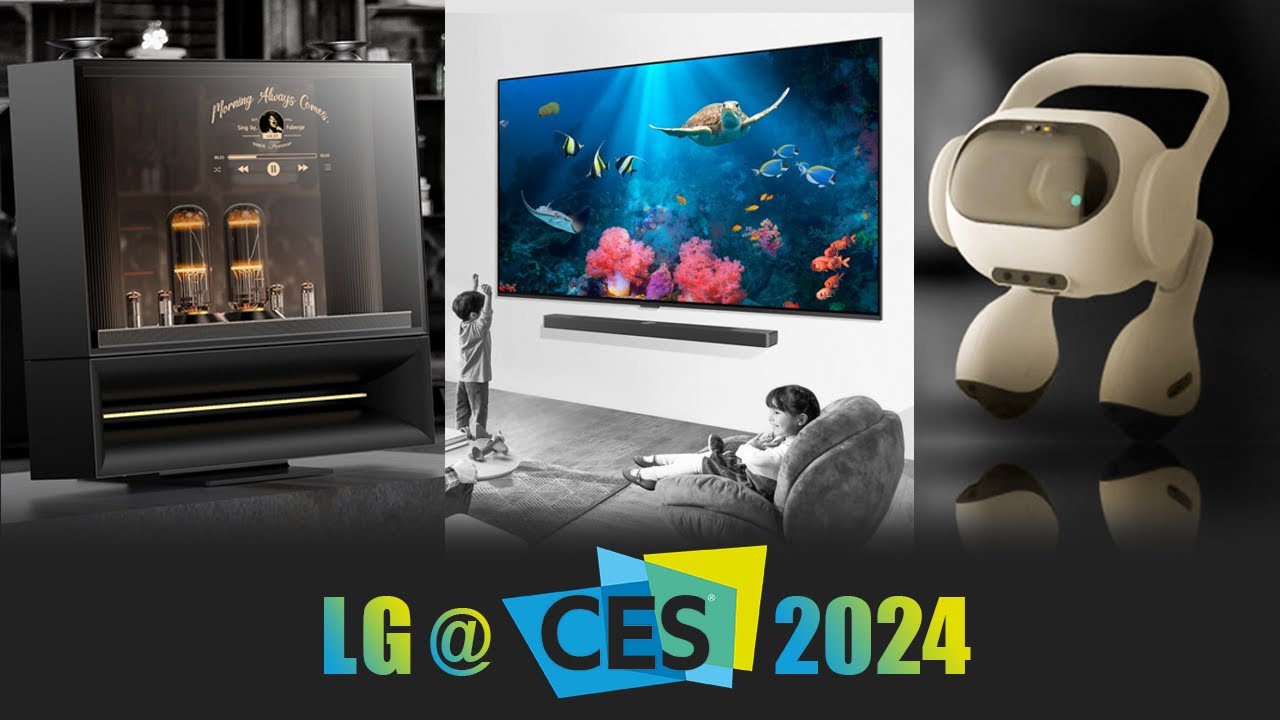 Cutting-Edge Technologies LG is Exhibiting at CES 2024 - YouTube