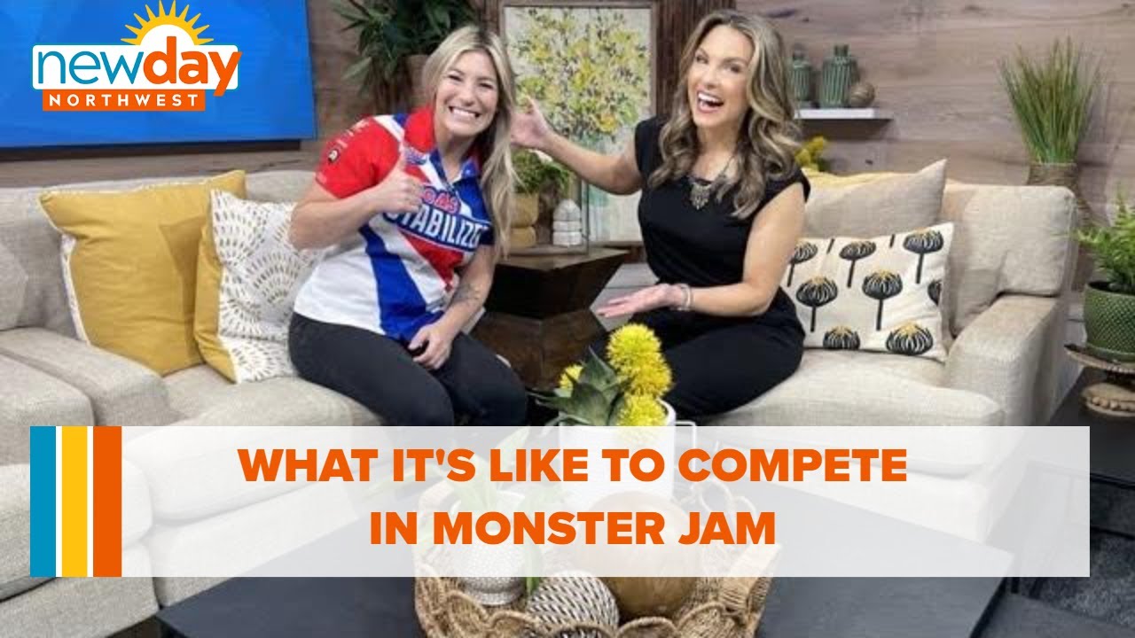 Female Monster Jam driver on competing in a male-dominated sport - New ...