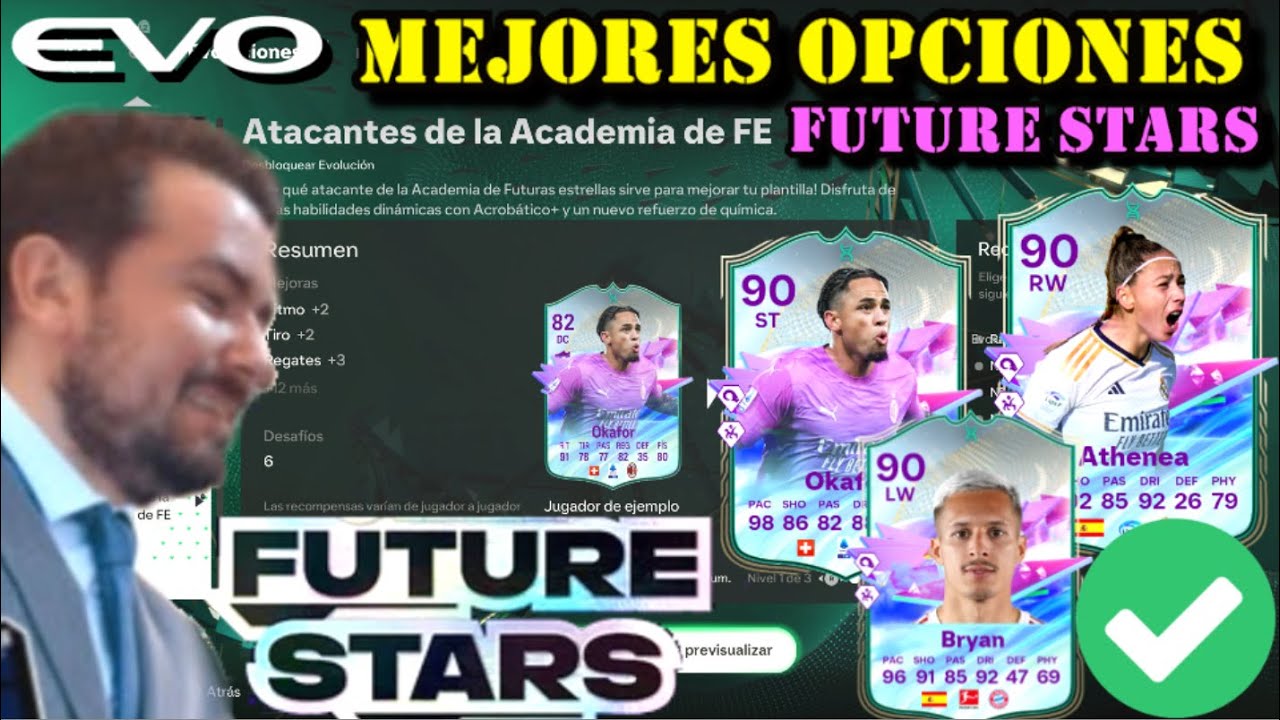 LA MEJOR EVOLUCIÓN DE FC 24 🔥 ¿Cuáles son las MEJORES OPCIONES ...