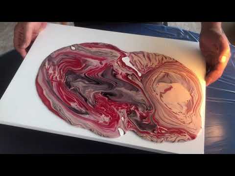 Acrylic Pouring (Akrilik Boya Dökme)