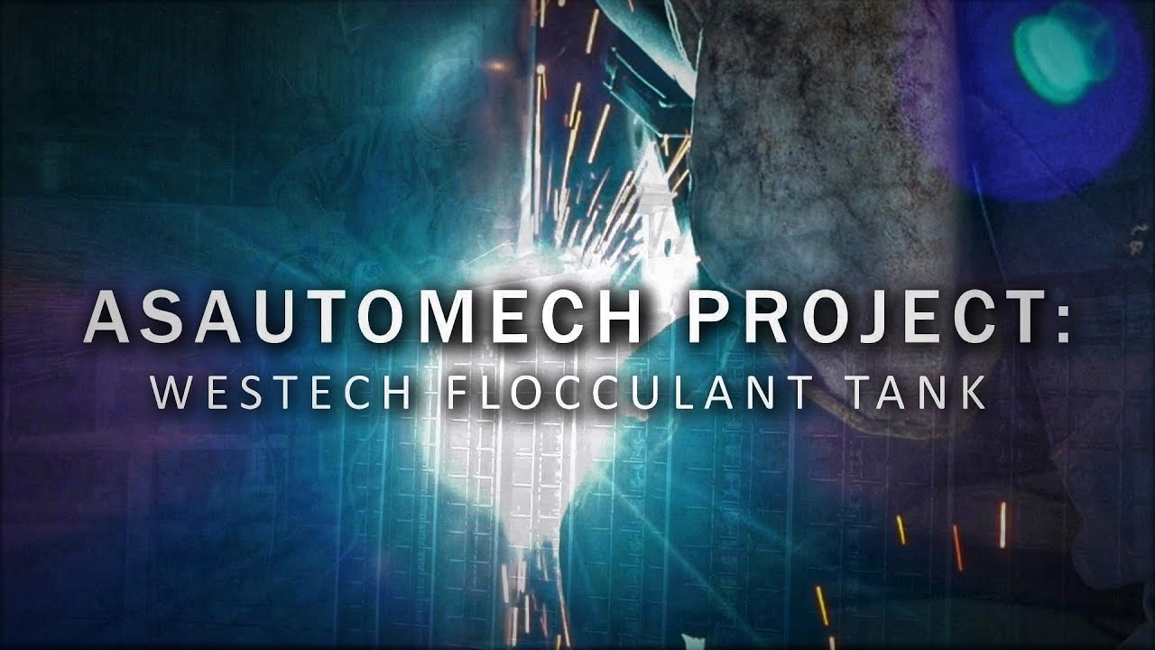 WESTECH FLOCCULANT TANK AND STAIRCASE (2019) - YouTube