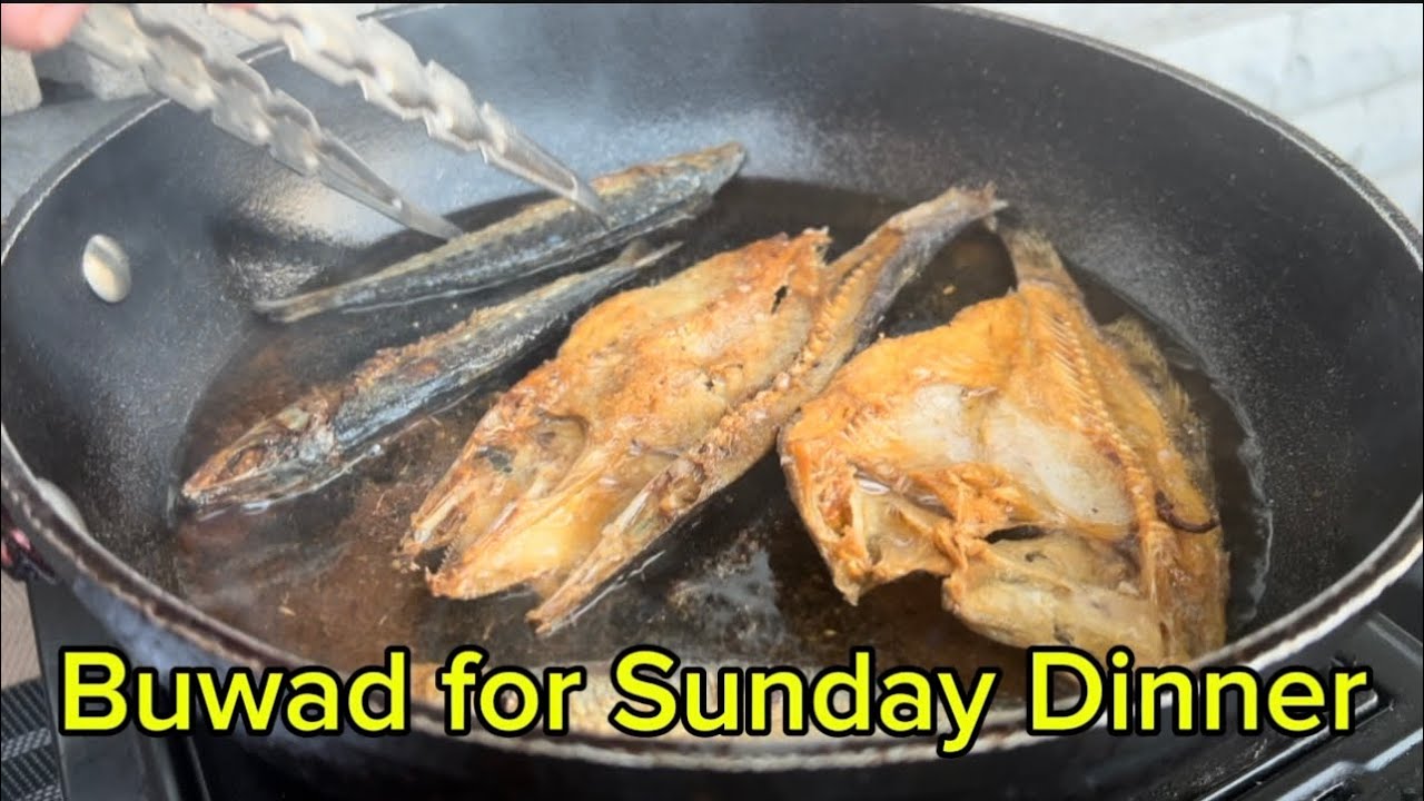 Fried dried fish for Dinner | Sunday - YouTube