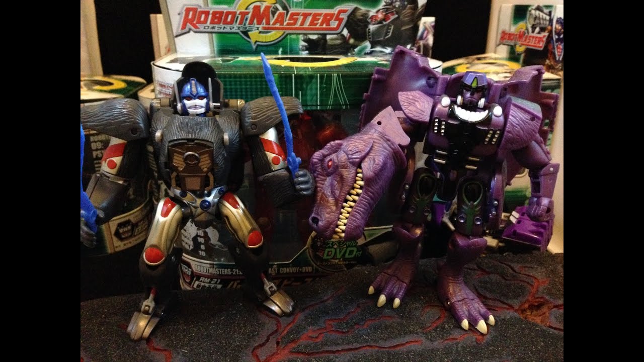 Transformers Robot Masters - Beast Wars Optimus Primal and Megatron ...