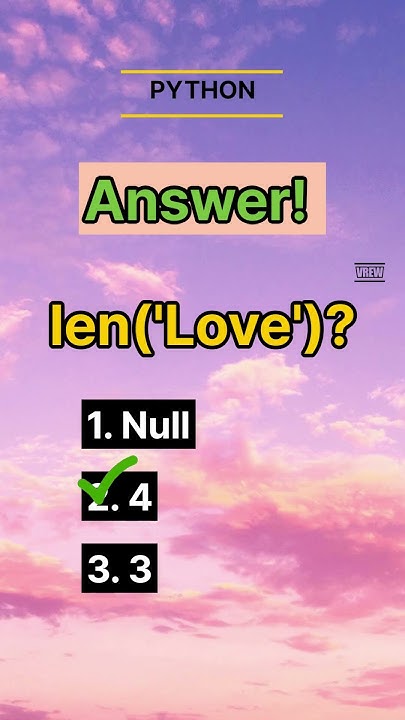 Lets Learn About Len Function Of Python Quiz Python Pythontutorial Pythonprogramming