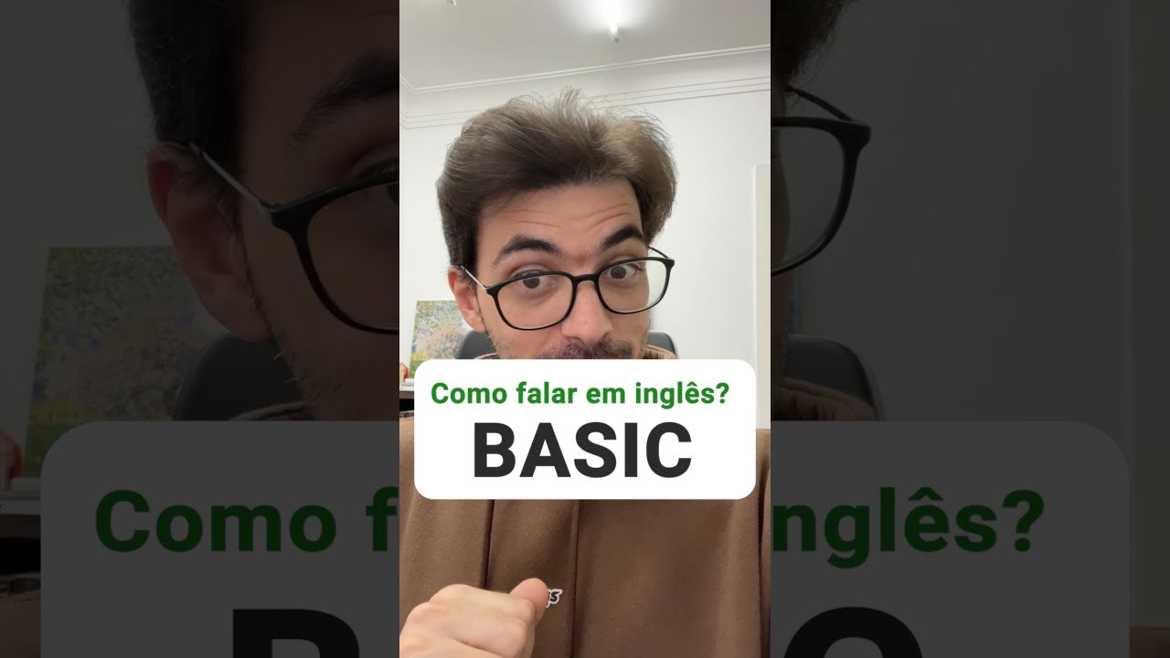 Pronúncia de BASIC (BÁSICO) em Inglês! - YouTube