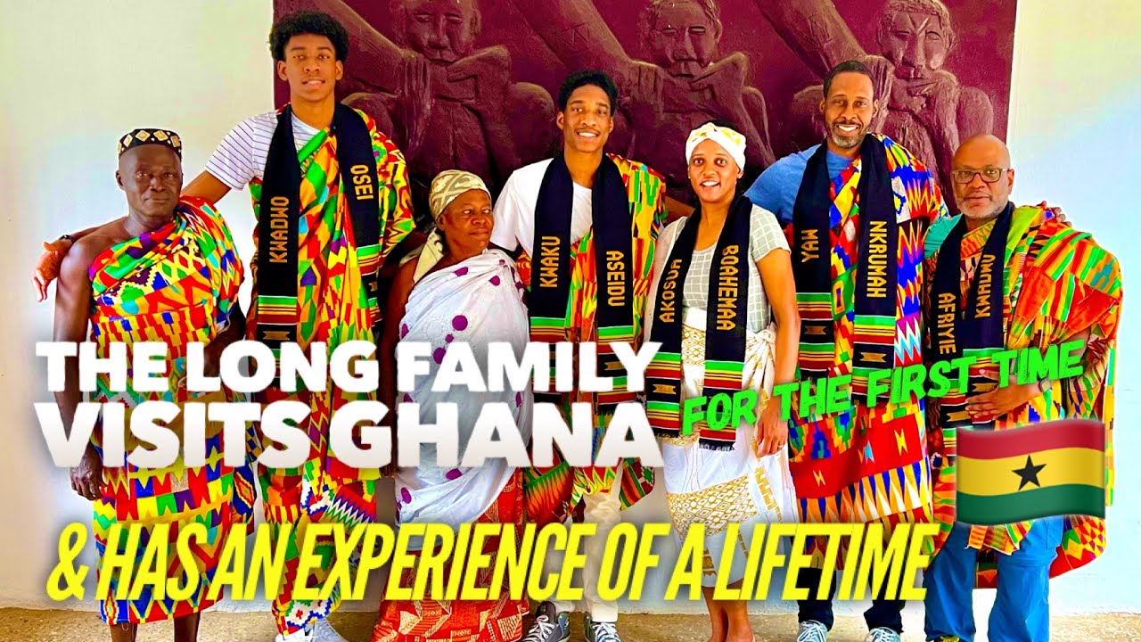 The Long Family Shares About Their Amazing First Trip To Ghana & How It ...
