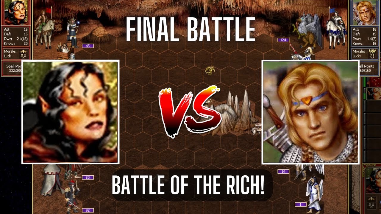 HOMM3: Cove vs Castle - Final Battle with Jenova??? - YouTube